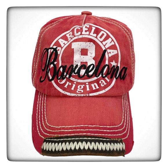 Robin Ruth | Accessories | Robin Ruth Barcelona Red Hat Travel Spain ...